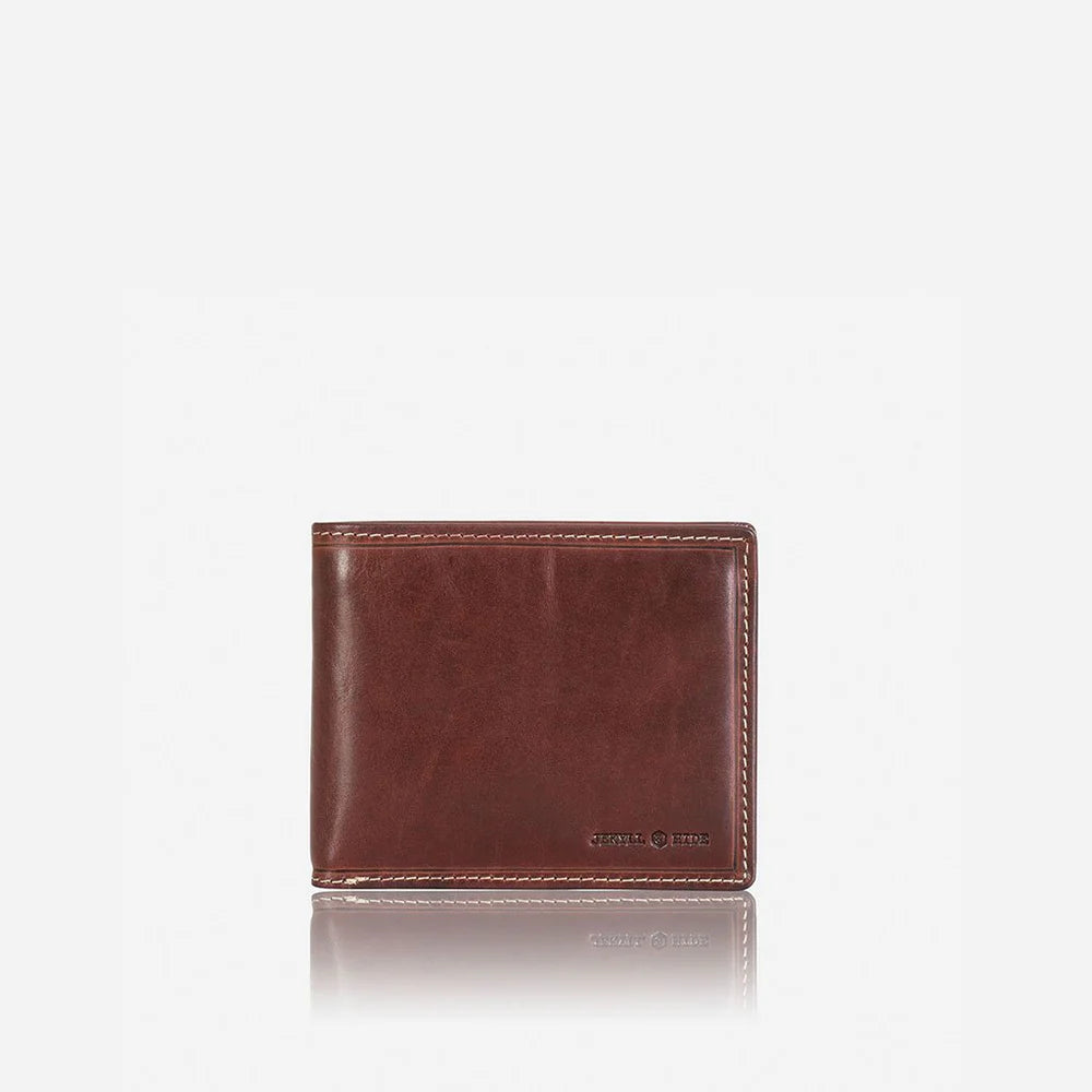 Medium Bifold Wallet With Coin - MOCHA – Atlas Homme
