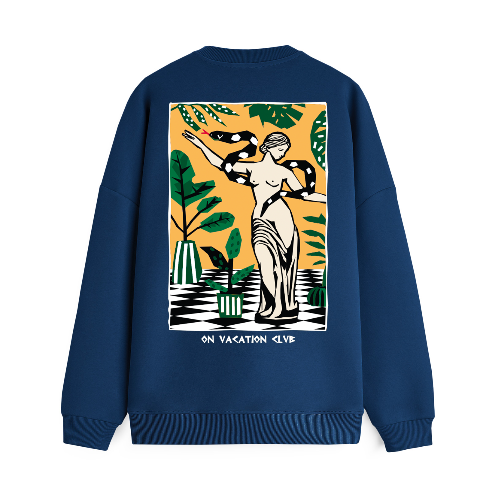 Goddess Sweater - Navy – Atlas Homme